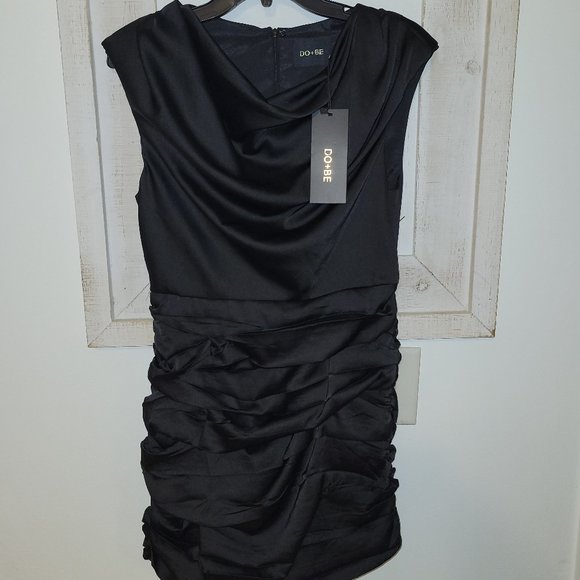 DO+BE | Dresses | Nwt Dobe Black Dress Size Large | Poshmark